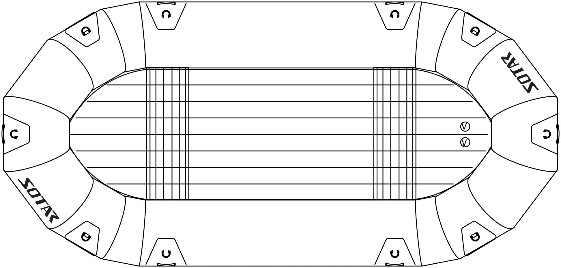 SOTAR ST 10' Classic Raft